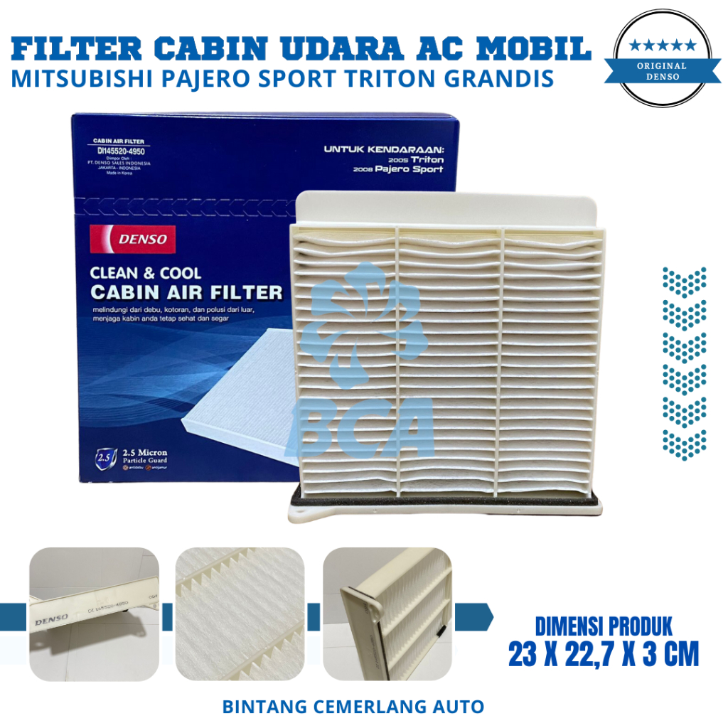 Jual FILTER CABIN UDARA KABIN AC Mobil Pajero Sport Triton Grandis ...