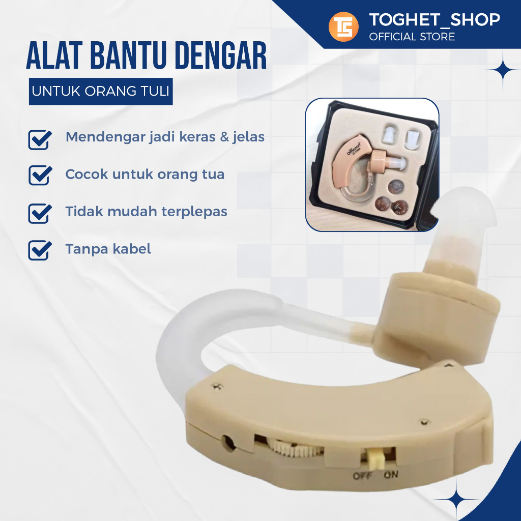 Jual Alat Bantu Dengar Dan Pengeras Suara Untuk Orang Tua Orang Tuli Budek Tuna Rungu Terbaru ...