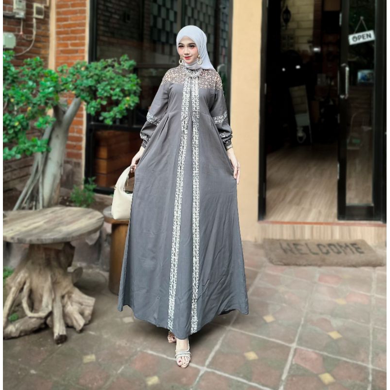 Jual Gamis twill | gamis twill ori pekalongan | gamis cap rayon premium ...