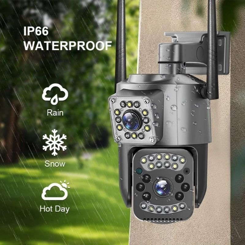 Jual V380 Pro CCTV WiFi 4K 8MP Dual Lens Outdoor IP66 Waterproof IP ...