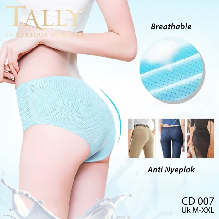 Jual Lusinan!! CD Celana Dalam Wanita Sejuta Umat Tally 007 Seamless Pori Tanpa jahitan Super ...