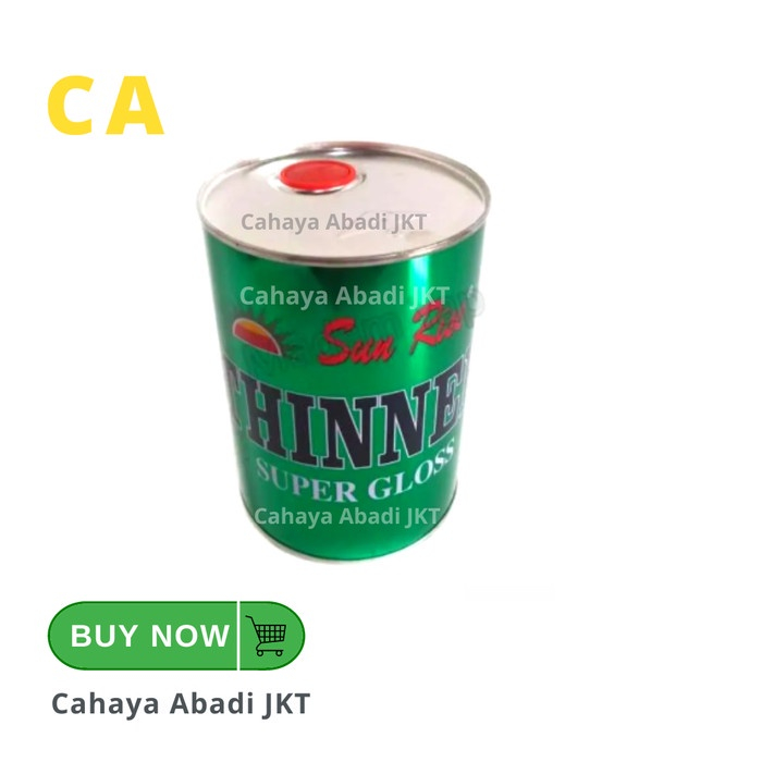 Jual THINNER SUNRISE KALENG HIJAU 1LITER | Shopee Indonesia