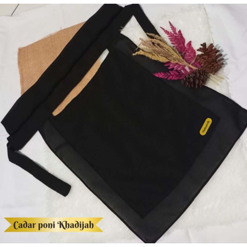 Jual niqab cadar poni Khadijah | Shopee Indonesia