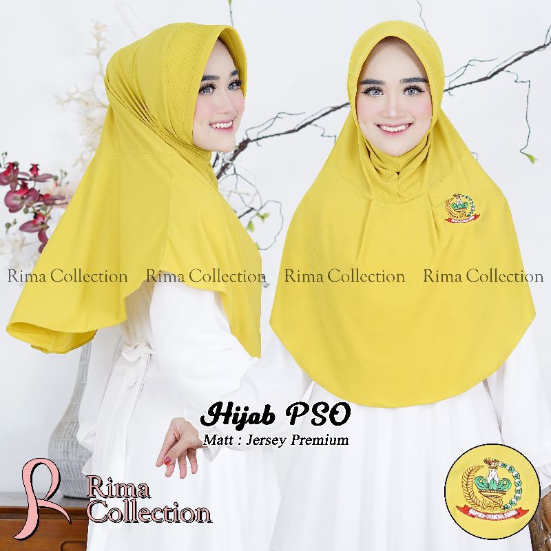 Jual JILBAB PERSIT PSO TERBARU/HIJAB PERSIT /KERUDUNG PSO ORIGINAL ...