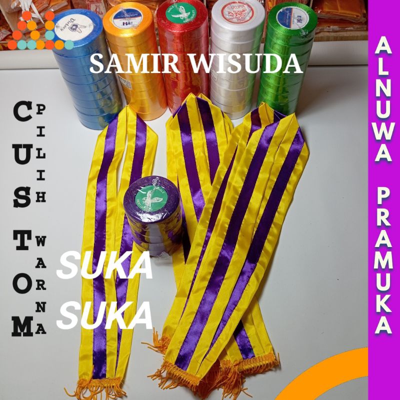 Jual Samir Wisuda Kalung Wisuda Kodian Custom | Shopee Indonesia