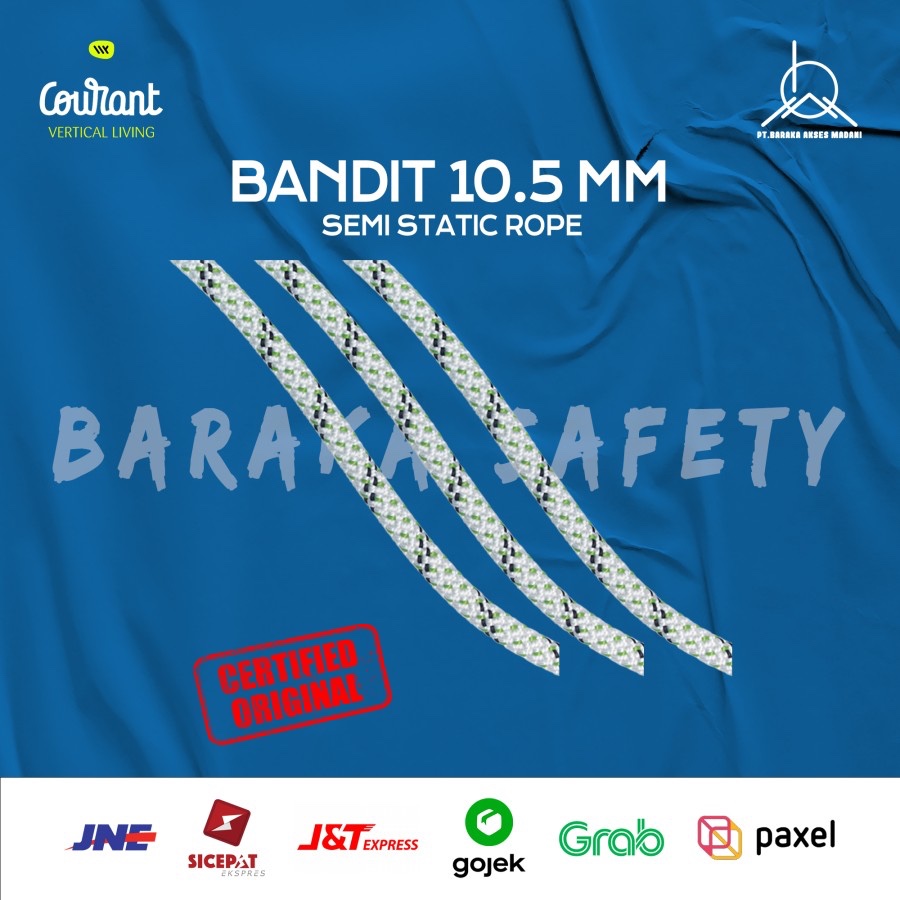 Jual COURANT BANDIT 10,5 MM Technical Cords for Access, Rescue, or for ...