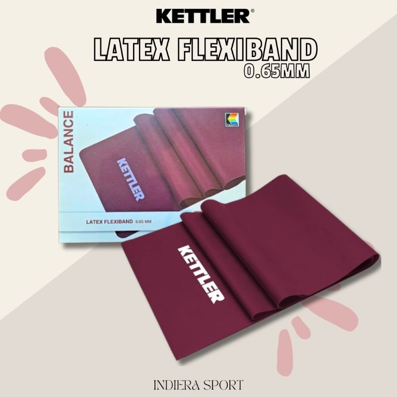 Jual LATEX FLEXIBAND KETTLER 0,65 MM RESISTANCE BAND | Shopee Indonesia
