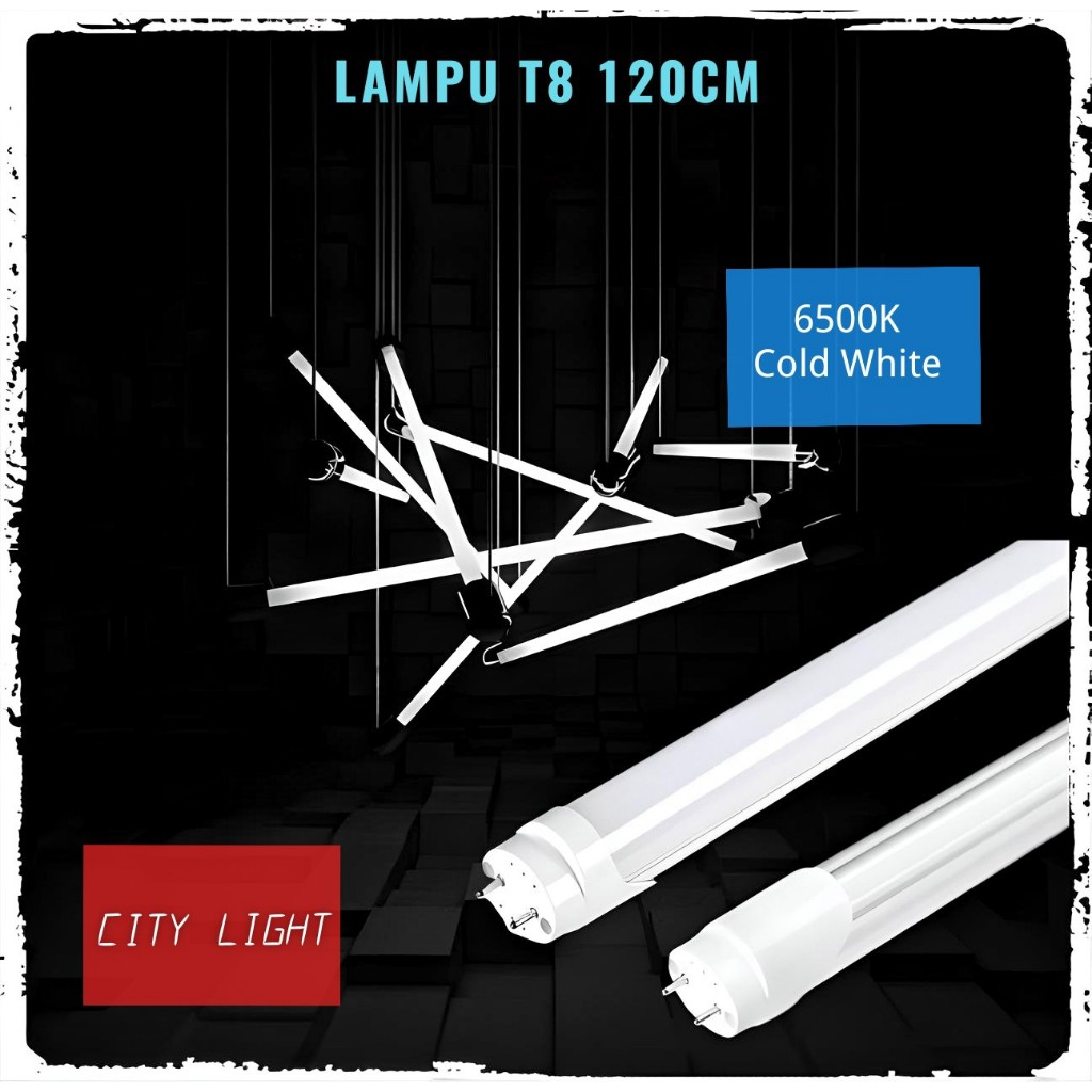 Jual LAMPU TL T8 LED TUBE LIGHT 40W BOHLAM T8 120CM | Shopee Indonesia