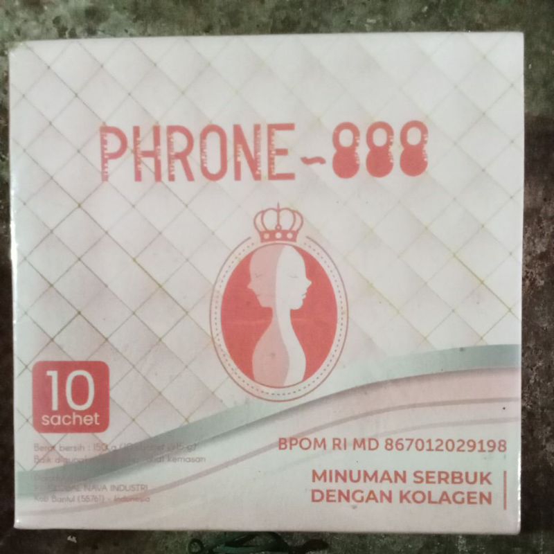 Jual Phrone 888 minuman Collagen isi 10sachet 150g | Shopee Indonesia