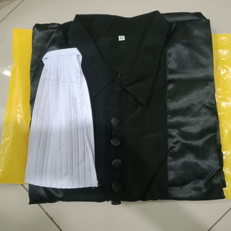 Jual Toga advokat pengacara jaksa krah kemeja ready stock berkualitas ...