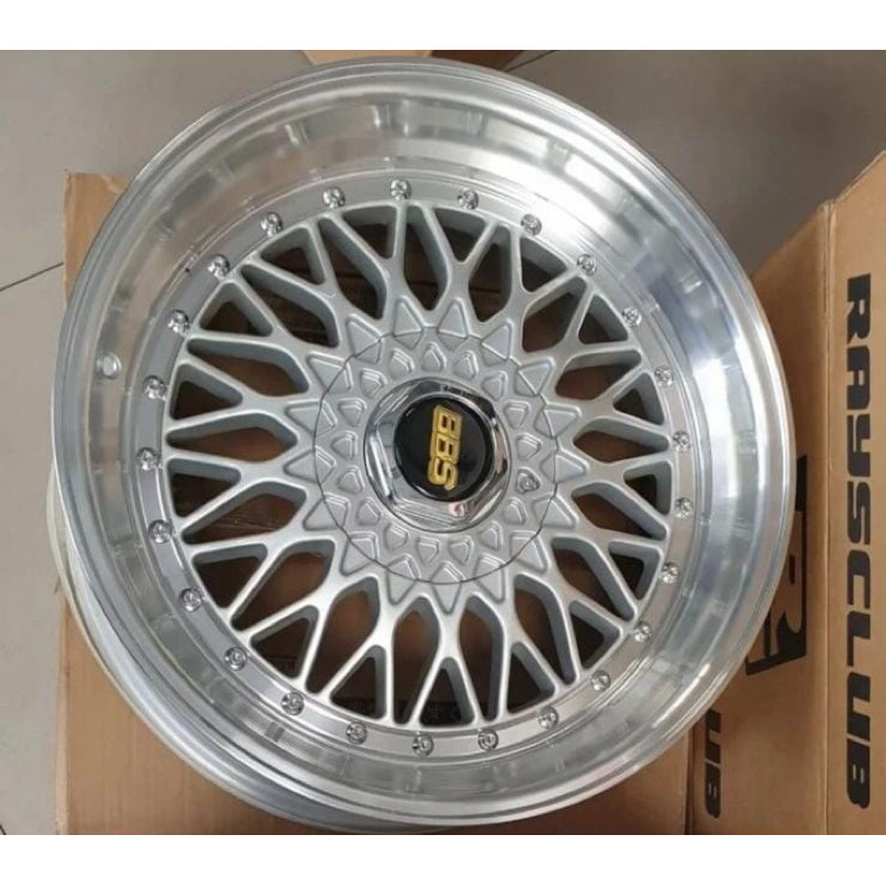 Jual Velg BBS RS Ring 17 Supercopy. Lebar 7.5-8.5. et 35-30. Pcd 4x100 ...