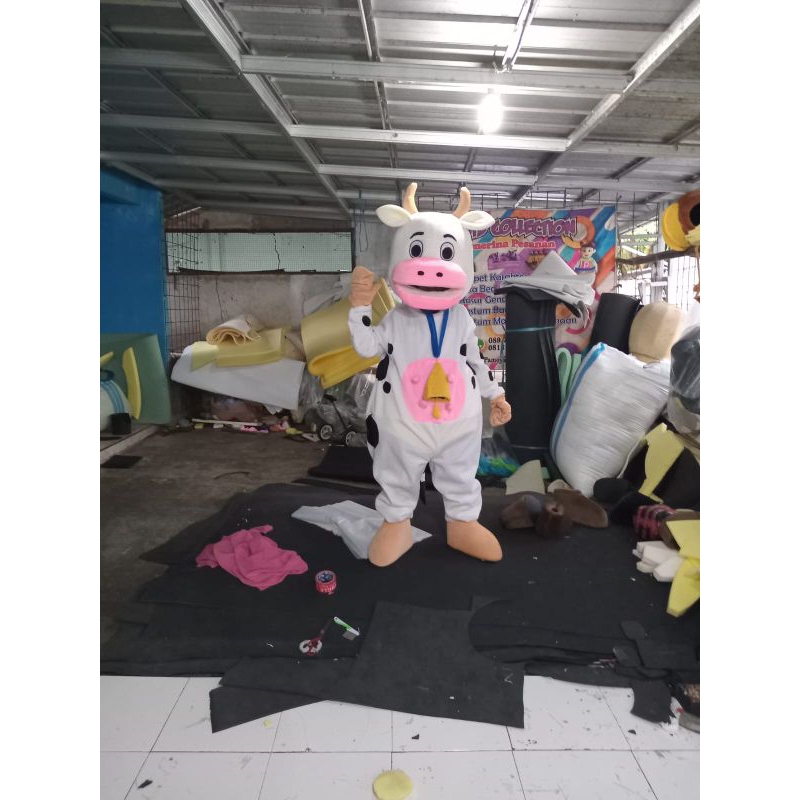 Jual Kostum badut sapi putih | Shopee Indonesia