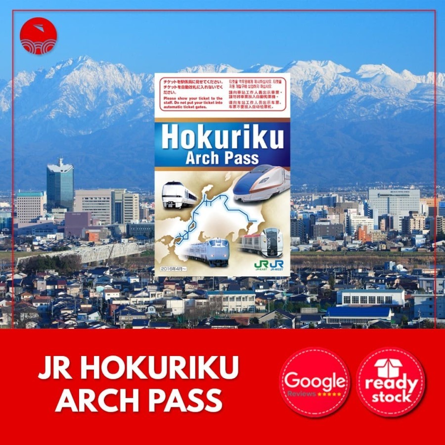 Jual JR Hokuriku Arch Pass Pass 7 Hari | Japan Rail Pass Hokuriku ...