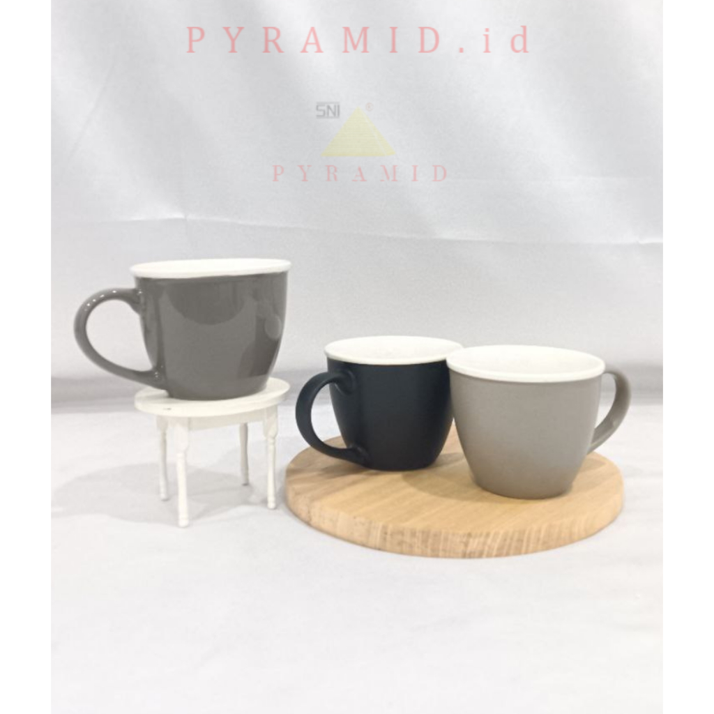 Jual PYRAMID | CS13 I MUG WARNA | 240 ML | Gelas porselen (keramik ...