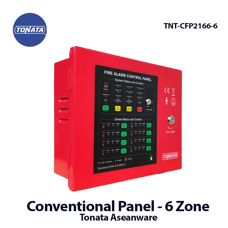 Jual Fire Alarm Control Panel 6 Zone Aseanware Tonata / MCFA ...