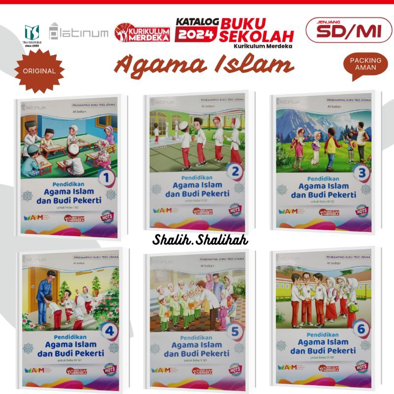Jual Platinum Pabp Pai Pendidikan Agama Islam SD Kelas 1 2 3 4 5 6 KSP ...