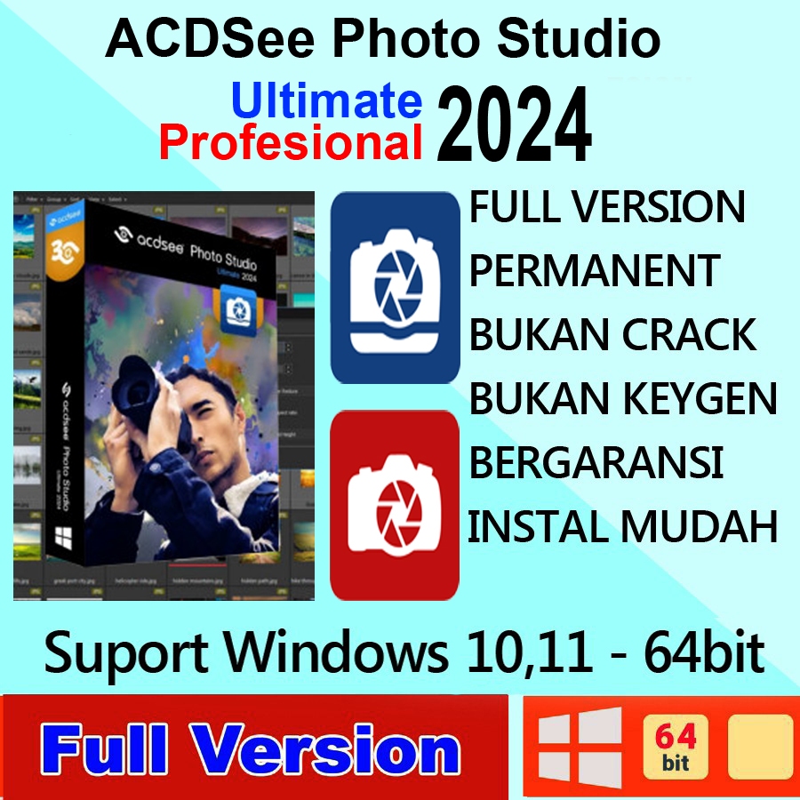 Jual ACDSee 2024 Photo studio Ultimate - Photo Studio Profesional ...