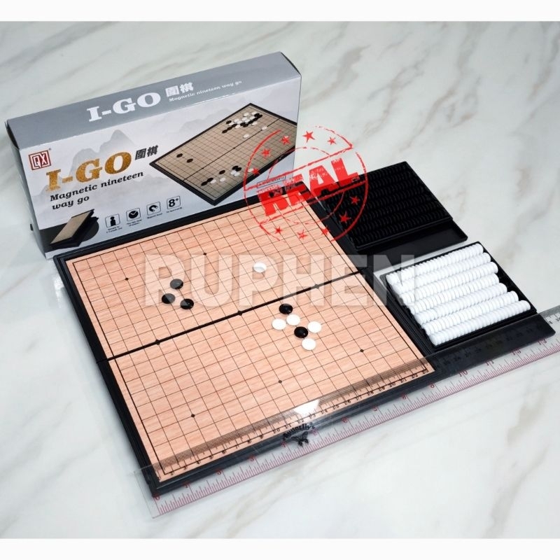 Jual RPN Go / Igo / Baduk / Catur Cina Kuno / Weiqi Magnet Board Grid ...