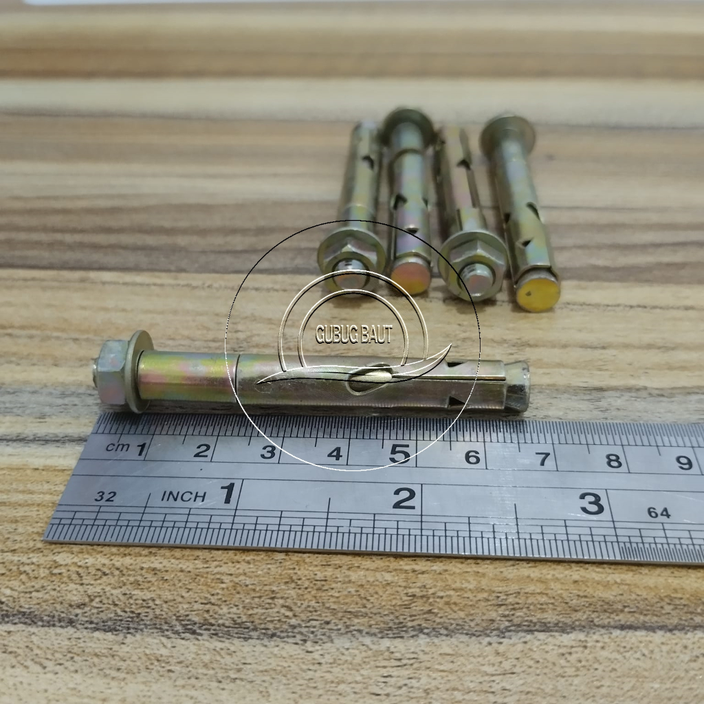 Jual DYNABOLT KUNCI 10 M8X65 M8 X 65 PANJANG 6,5CM 6,5 CM DINABOLT 8X65 ...