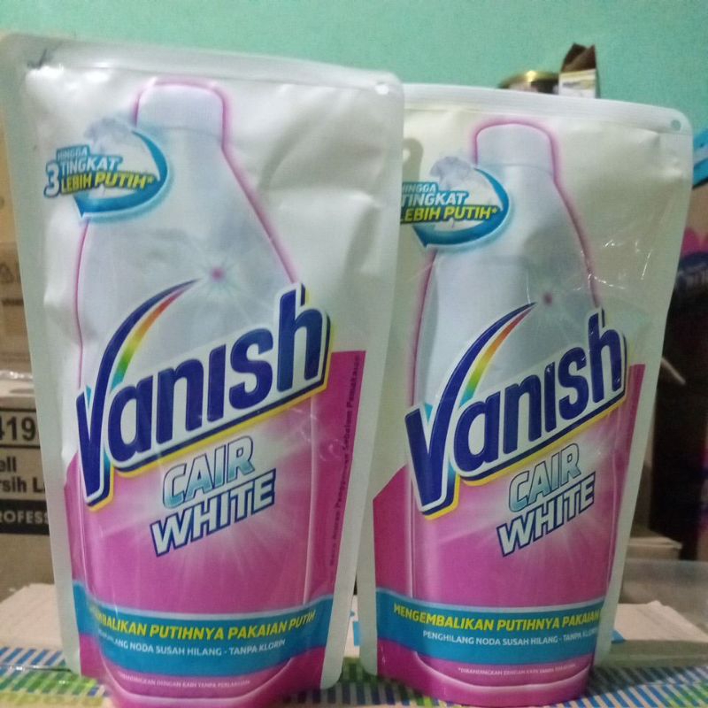 Jual Vanish Putih Refill Penghilang Noda isi 425ml | Shopee Indonesia