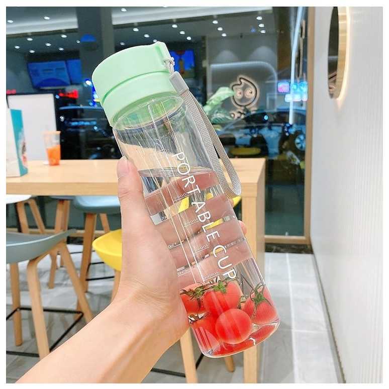 Jual BOTOL PORTABLE CUP 800ML BENING | Shopee Indonesia