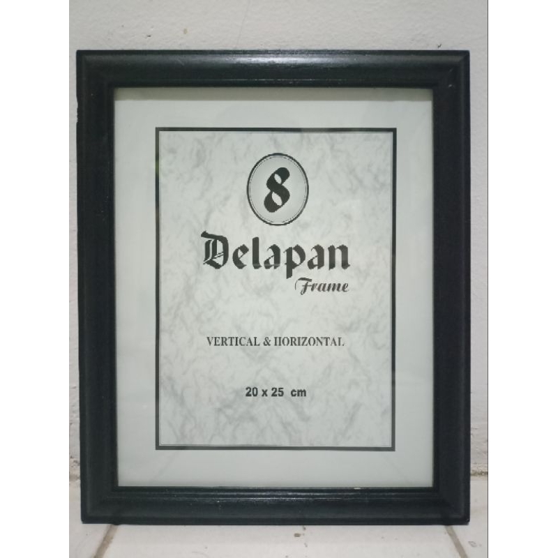 Jual Bingkai/Frame Kayu ukuran 8R atau 10R (20cm x 25cm) Minimal ...