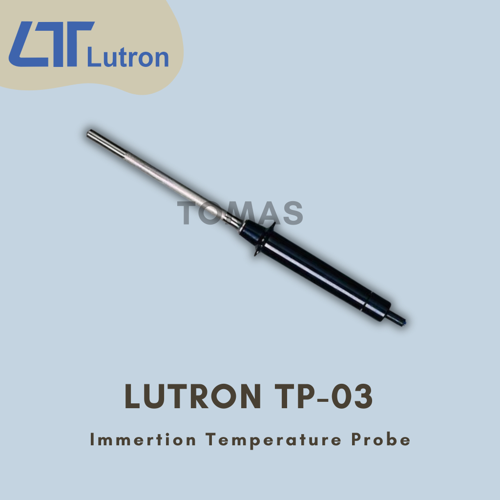 Jual Immersion Temperature Probe Lutron TP-03 ( Type K Thermocouple ) | Shopee Indonesia