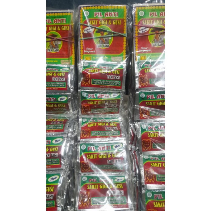 Jual PIL SAKIT GIGI pak tani | Shopee Indonesia