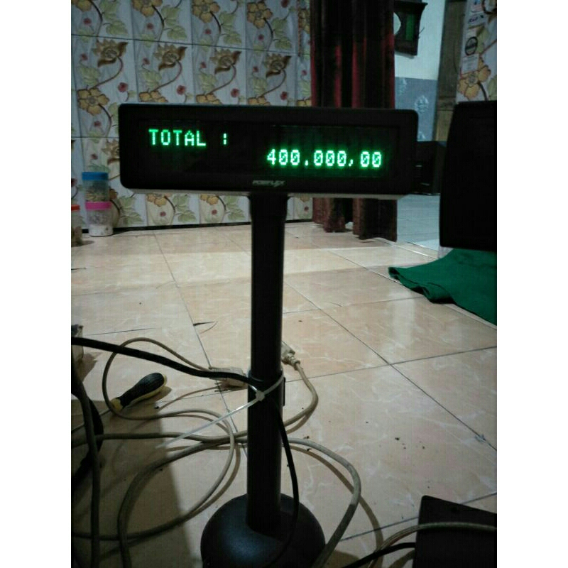 Jual pole display, customer display normal, posiflex pd2800u | Shopee ...
