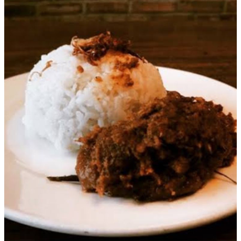 Jual Halal - Paket Nasi Rendang Daging Sapi - READY TO EAT | Shopee ...