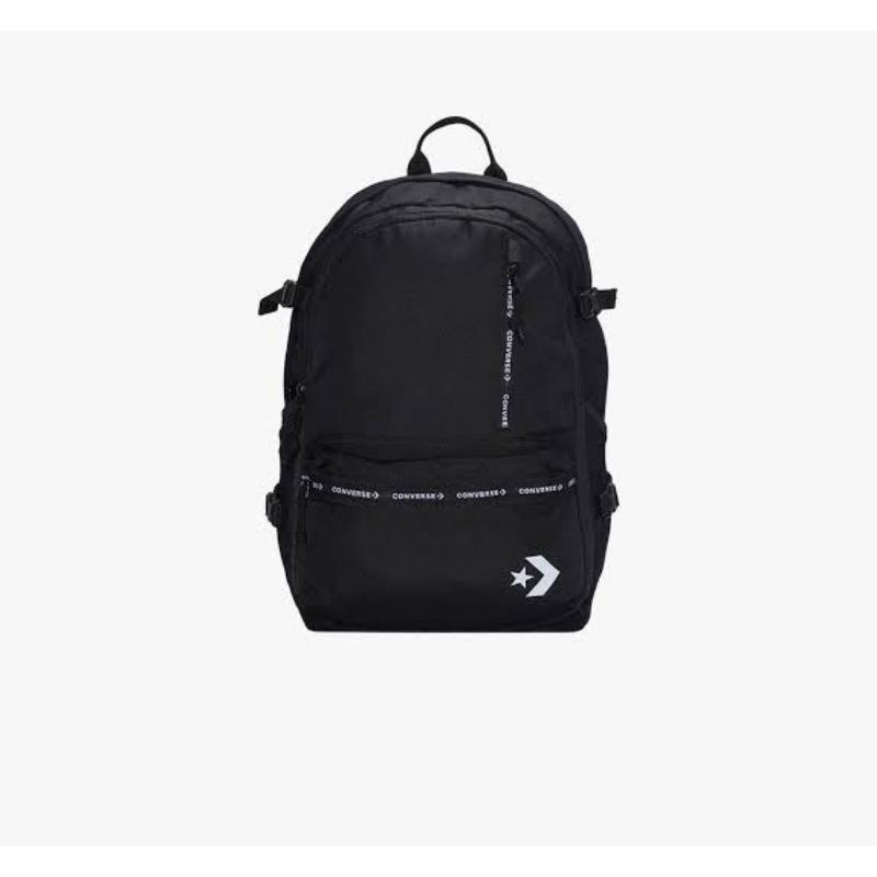 Jual Converse Backpack Straight Edge SC Large Black / Straight Edge ...