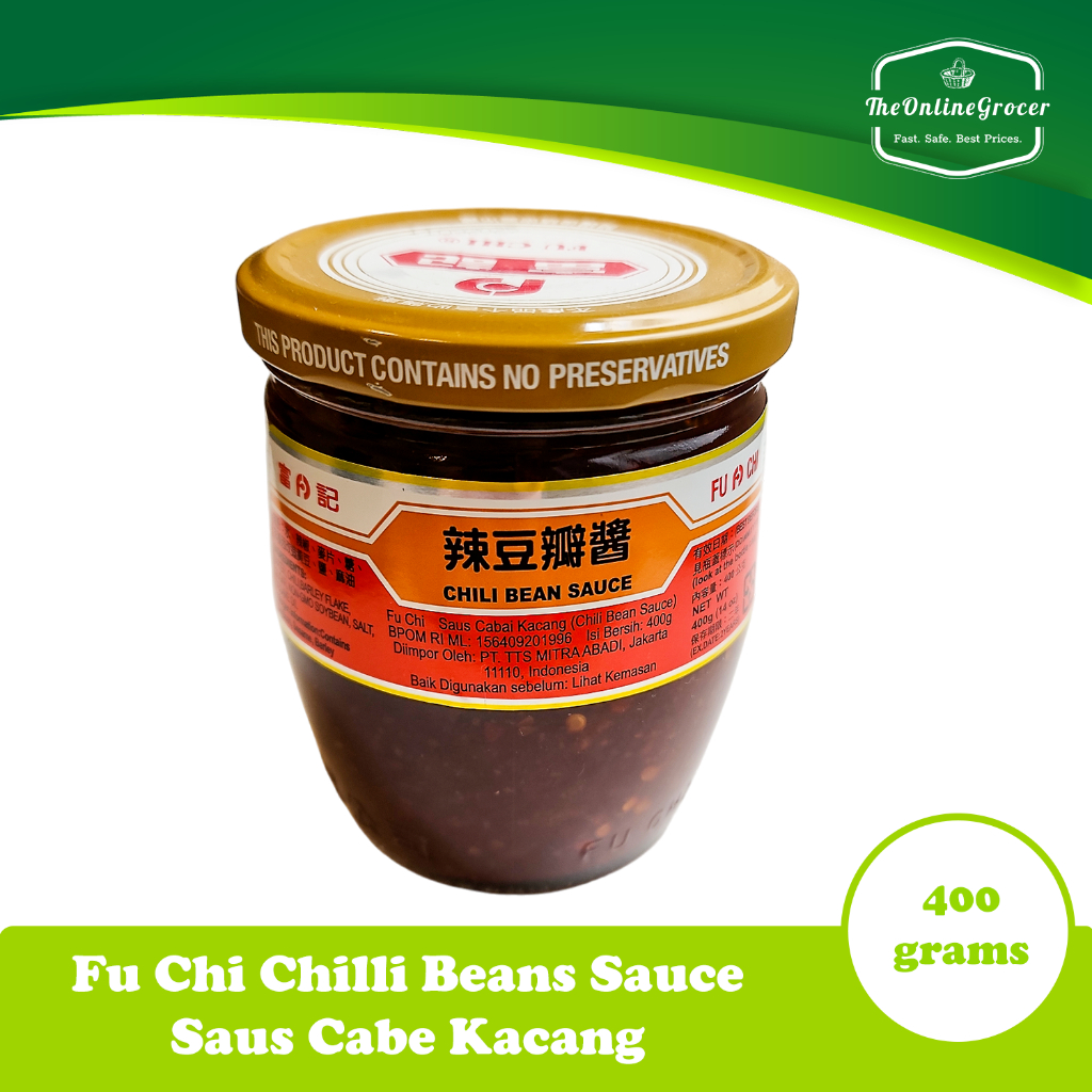 Jual Fu Chi Chili Bean Sauce 400gr - Doubanjiang Chili Bean | Shopee Indonesia
