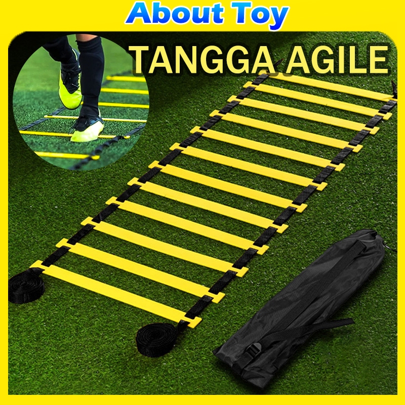 Jual Agility Ladder Drills Speed Tangga Kelincahan Ladder Futsal 6m 12 ...