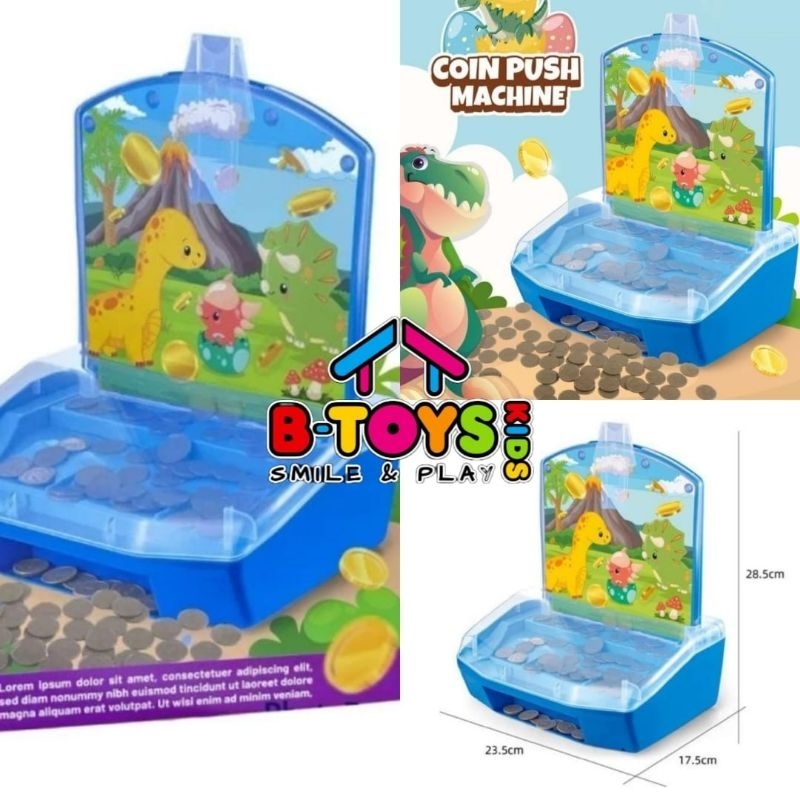Jual Mainan Anak Coin Push Machine mainan mesin pendorong koin | Shopee ...