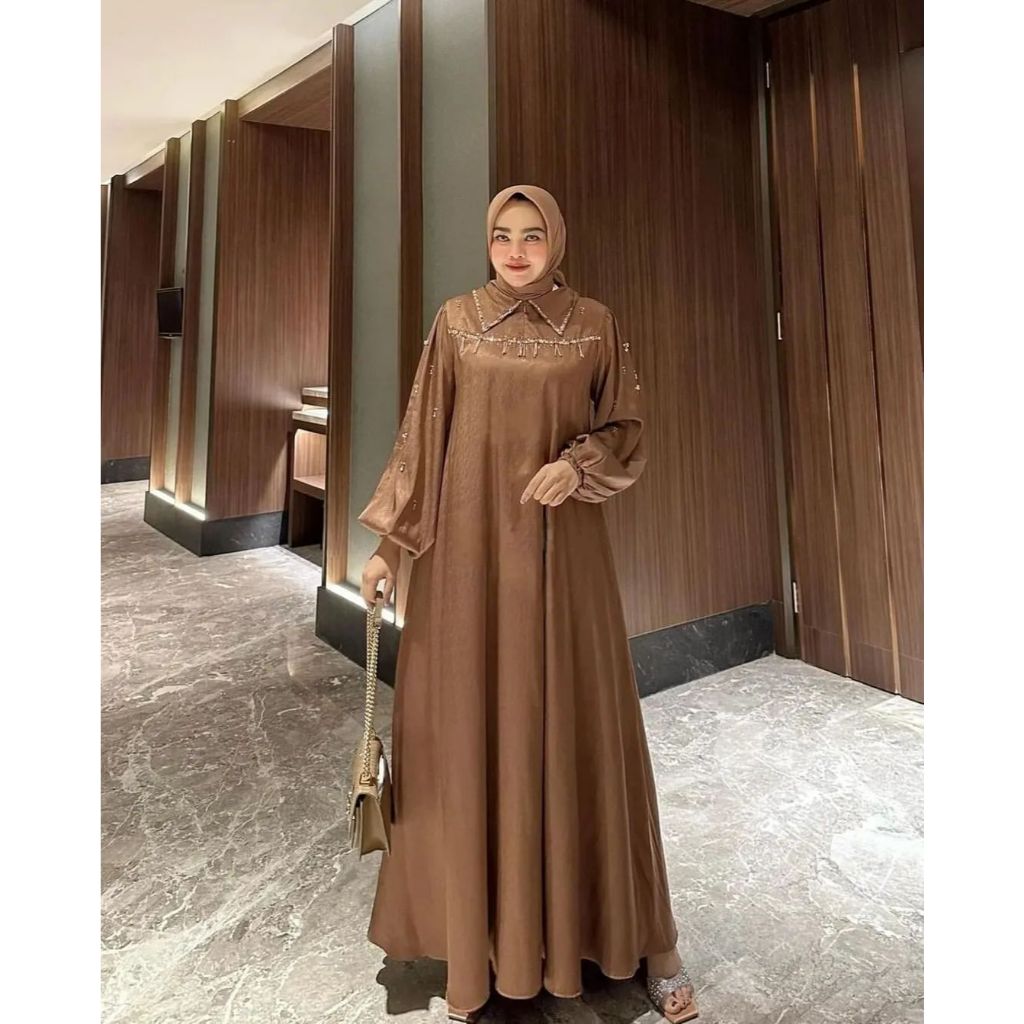 Jual TERVIRALL NAMIRA GAMIS SHIMER MODEL TERBARU 2024 KEKINIAN SIMPLE ...