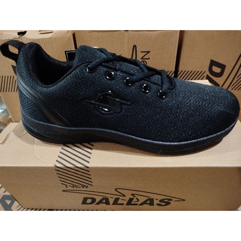 Jual Sepatu Sekolah Dallas Hitam Polos | Shopee Indonesia