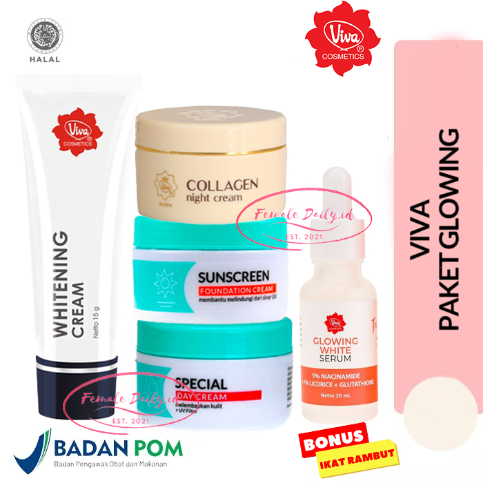 Jual PROMO Viva Paket Anti Flek Hitam Paket Viva 2 / 3 / 4 / 5 (Special ...