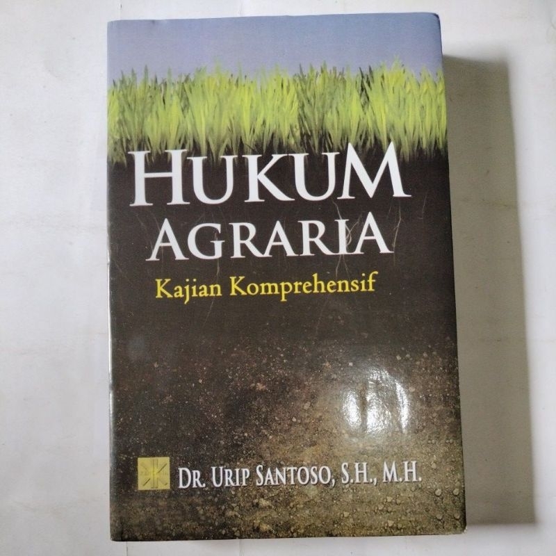 Jual Buku Hukum Agraria Kajian Komprehensif | Shopee Indonesia