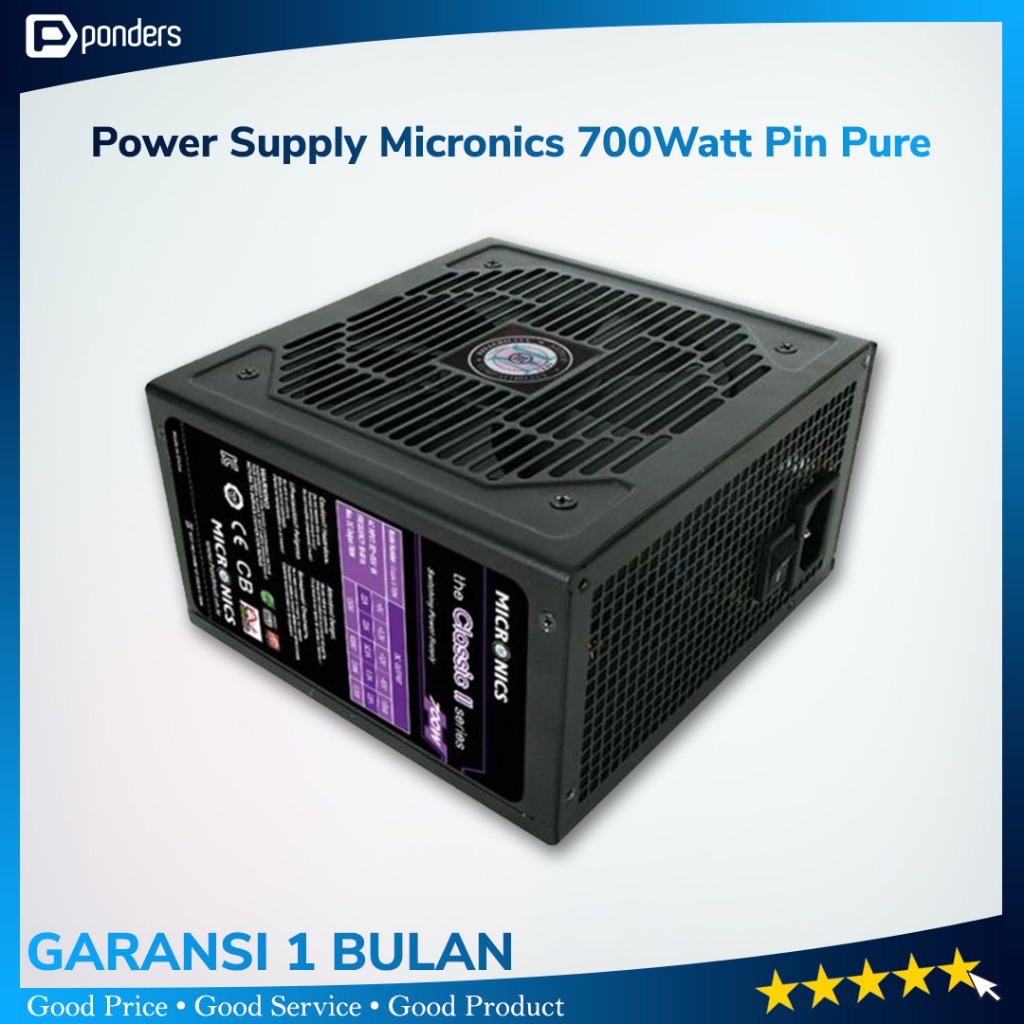 Jual PSU 700Watt / PowerSupply 700Watt Merk Micronics Pin Pure | Shopee ...
