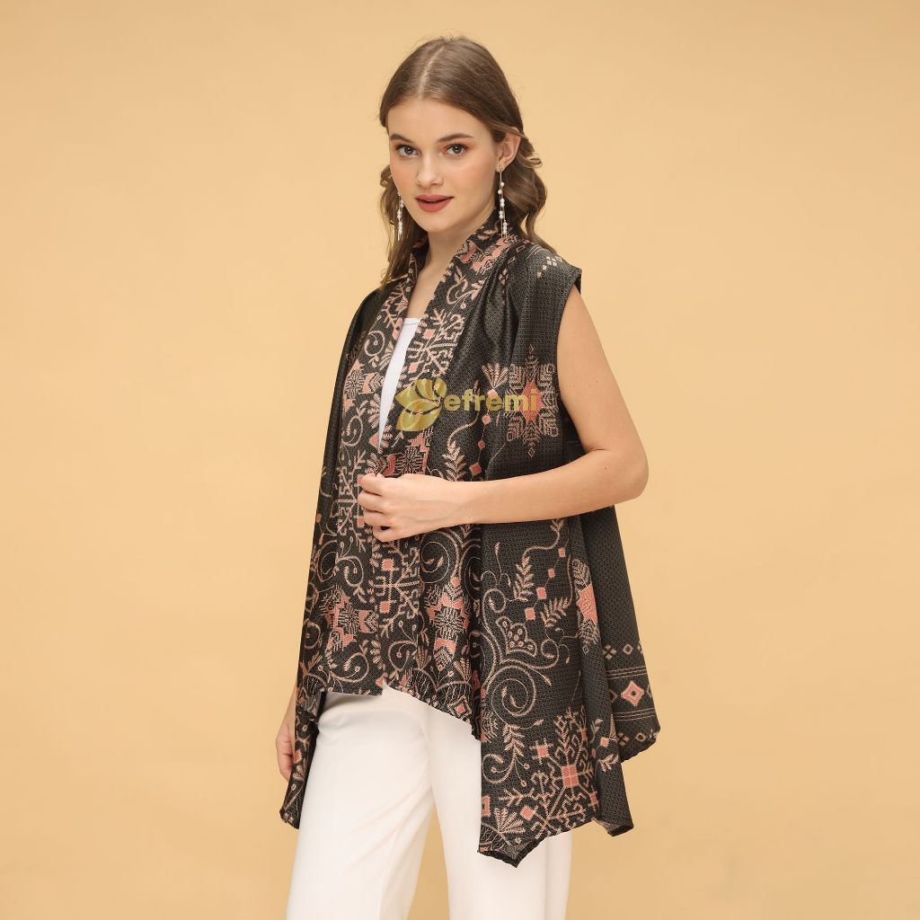 Jual TD969 CBP ROMPI BATIK WANITA//OUTER BATIK PREMIUM/OUTER BATIK ...