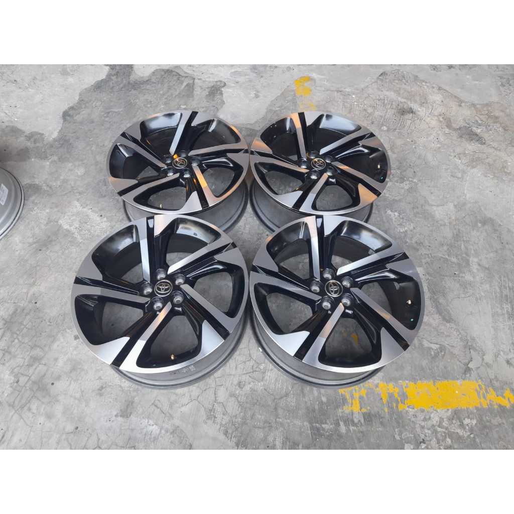 Jual VELG MOBIL ORIGINAL STD TOYOTA YARIS CROSS R18X7 PCD 5X100 ET40 ...