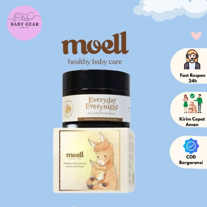 Jual moell multipurpose organic balm | Shopee Indonesia