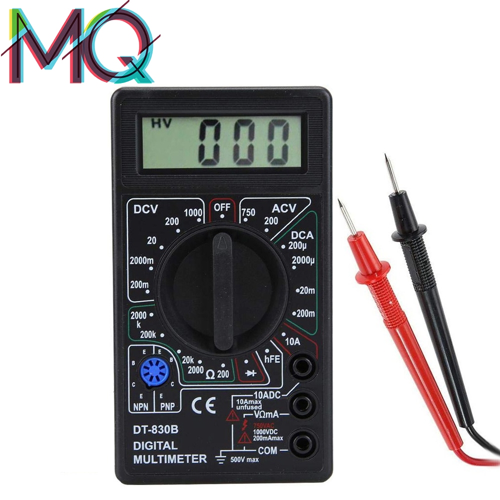 Jual MQ DT-830B Digital Universal Meter Nomor Genggam Menampilkan ...