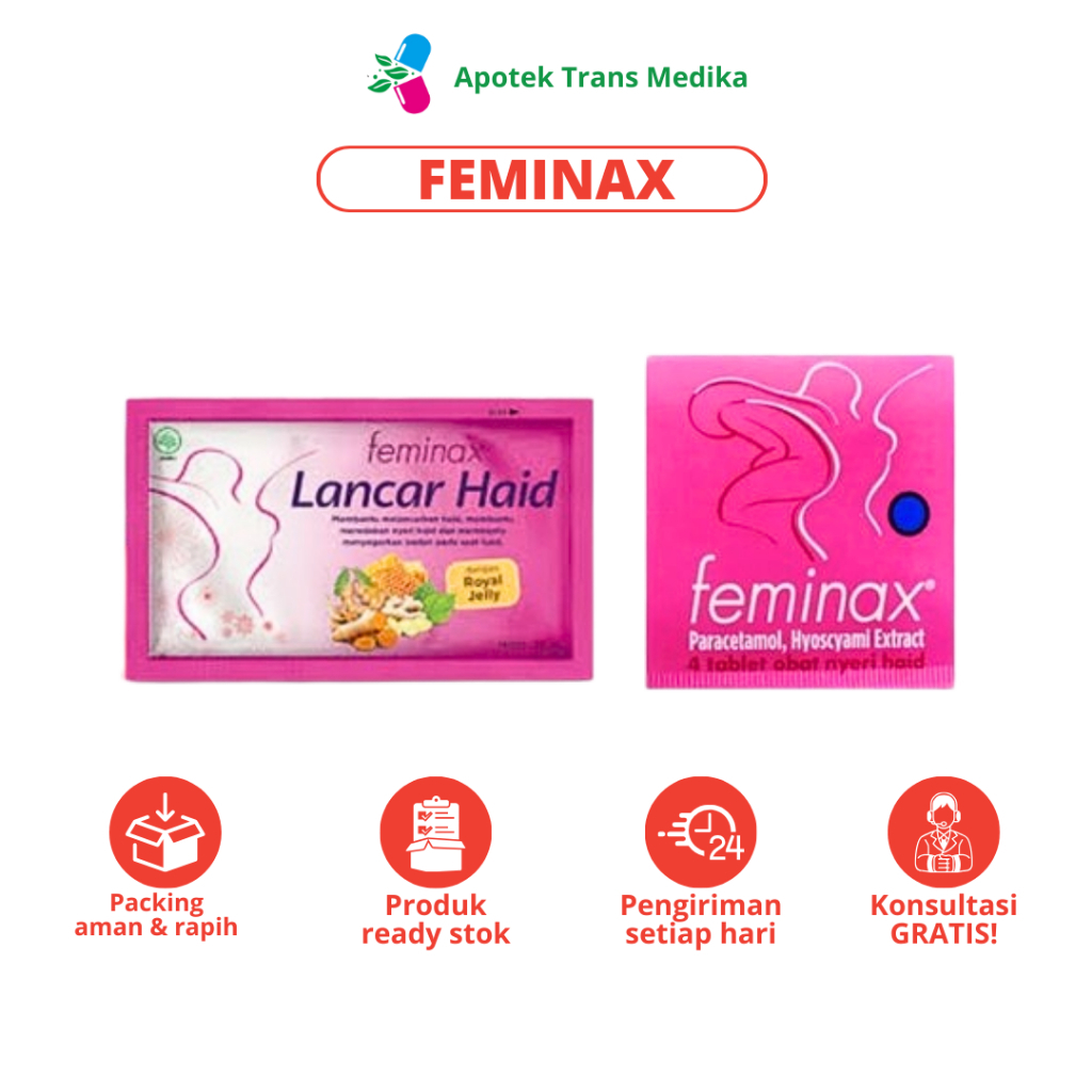 Jual Feminax merupakan Obat yang dapat mengurangi rasa sakit pada waktu ...