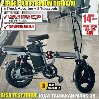 Jual ELECTRIC BIKE SEPEDA LISTRIK ANAK / SEPEDA LISTRIK LIPAT 14 INCH ...