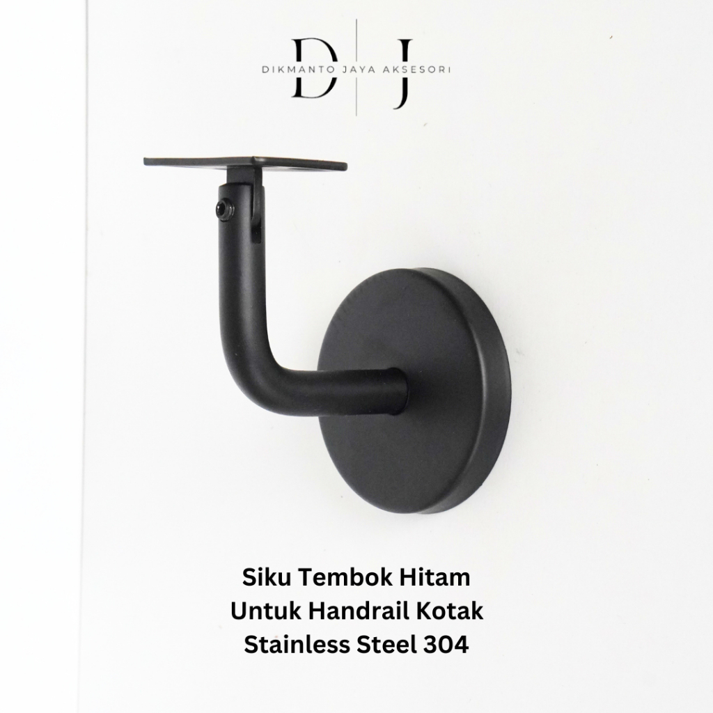 Jual Siku Tembok Hitam Untuk Handrail Kotak Stainless Steel 304 ...