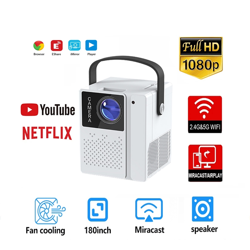 Jual T2Pro Android Proyektor hp Hub Kit 8000 Lumen 4K FHD Portable ...