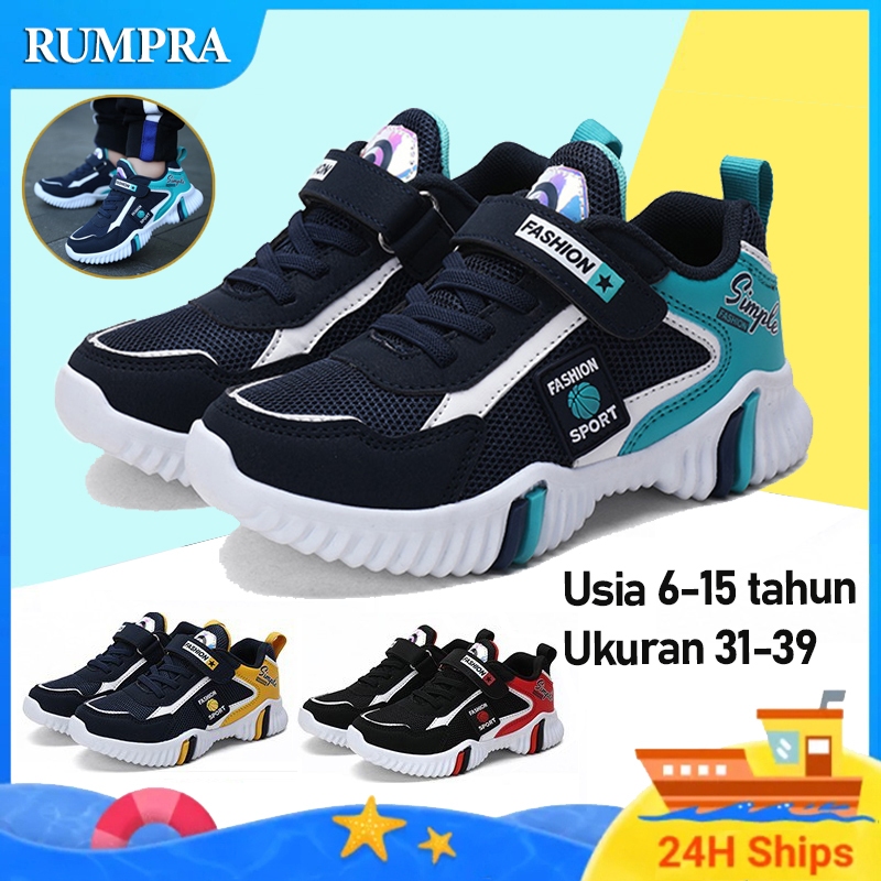 Jual Sepatu Sneakers Sport Anak Laki-Laki Untuk Lari/Outdoor Ajar ...