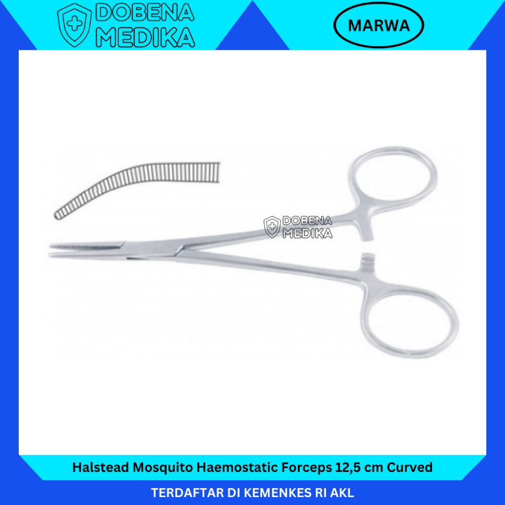 Jual Marwa Klem Medis Pean Mosquito Bengkok 12,5 cm | Shopee Indonesia