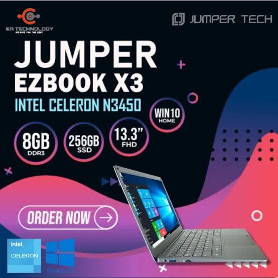 Jual PALING MURAH LAPTOP JUMPER TECH EZBook X3 Intel Celeron J3450 8GB ...